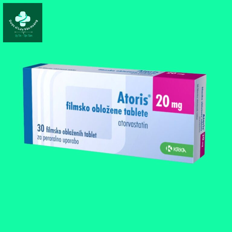 Thuốc Atoris 20mg - Điều trị tăng cholesterol máu - Dược sĩ Lưu Văn Hoàng