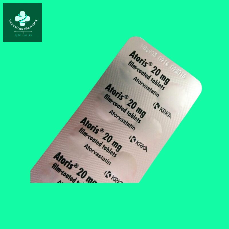 Thuốc Atoris 20mg - Điều trị tăng cholesterol máu - Dược sĩ Lưu Văn Hoàng