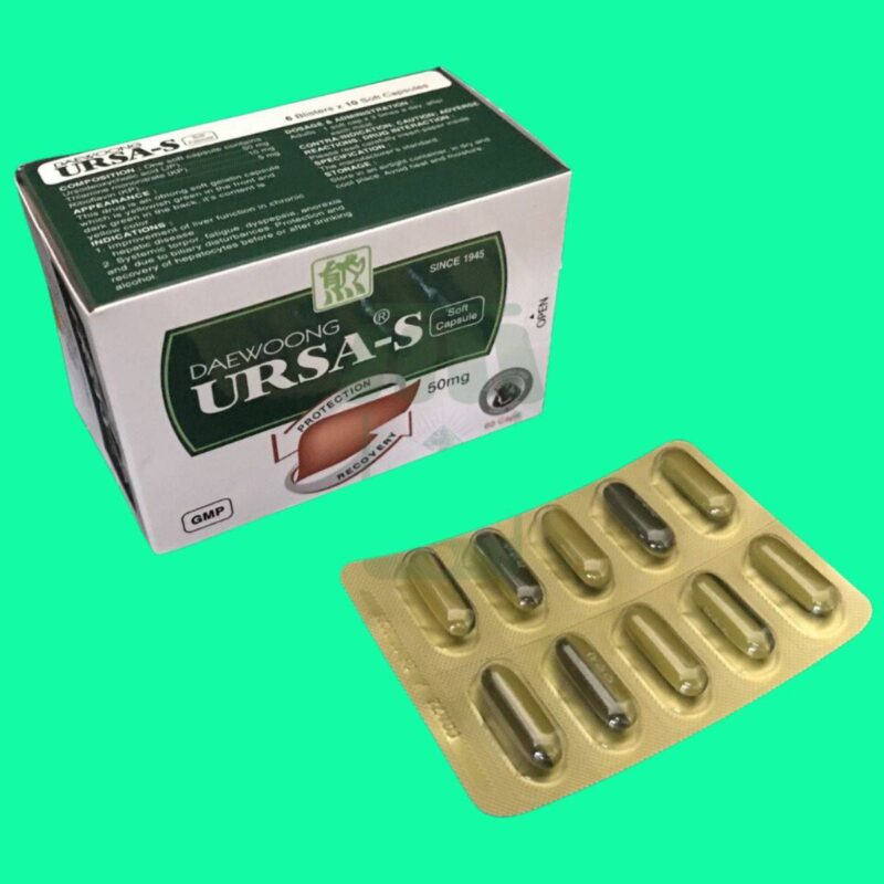 Thuốc Daewoong Ursa-S: Hỗ trợ chức năng gan - Dược sĩ Lưu Văn Hoàng