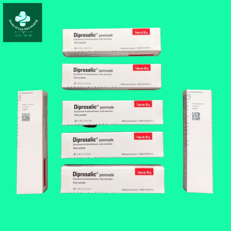 Thuốc Diprosalic Pommade 30g - điều trị viêm da - Dược sĩ Lưu Văn Hoàng