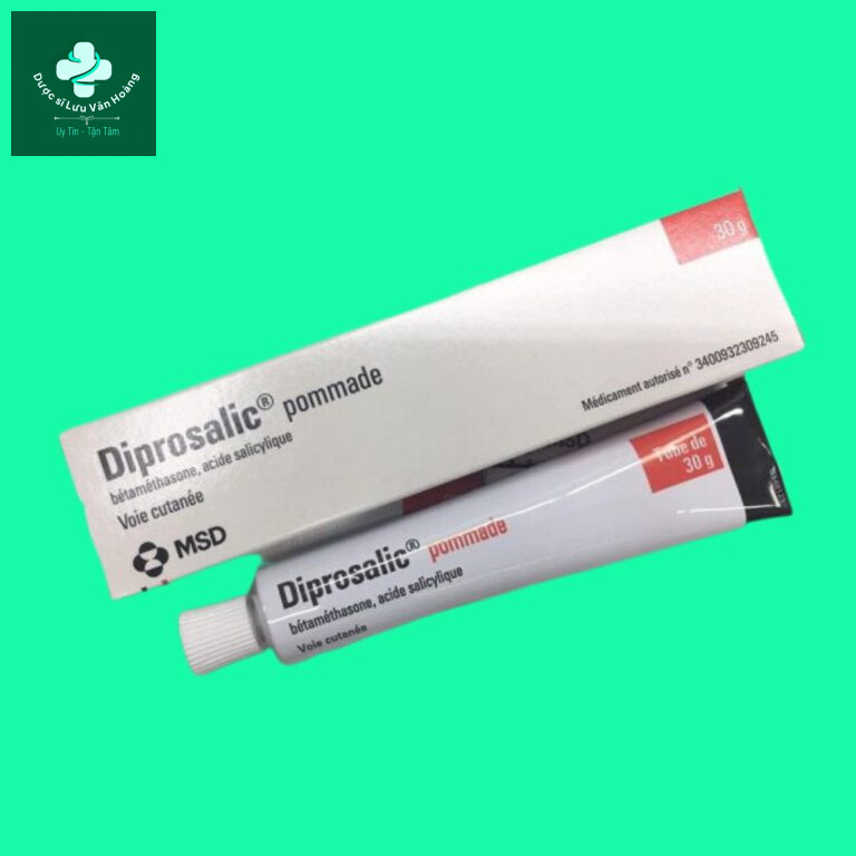 Thuốc Diprosalic Pommade 30g - điều trị viêm da - Dược sĩ Lưu Văn Hoàng