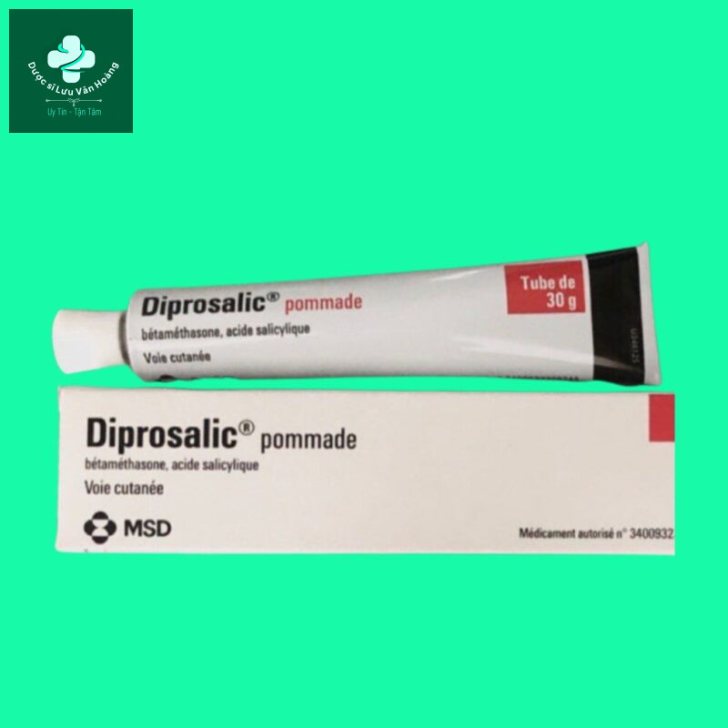 Thuốc Diprosalic Pommade 30g - điều trị viêm da - Dược sĩ Lưu Văn Hoàng