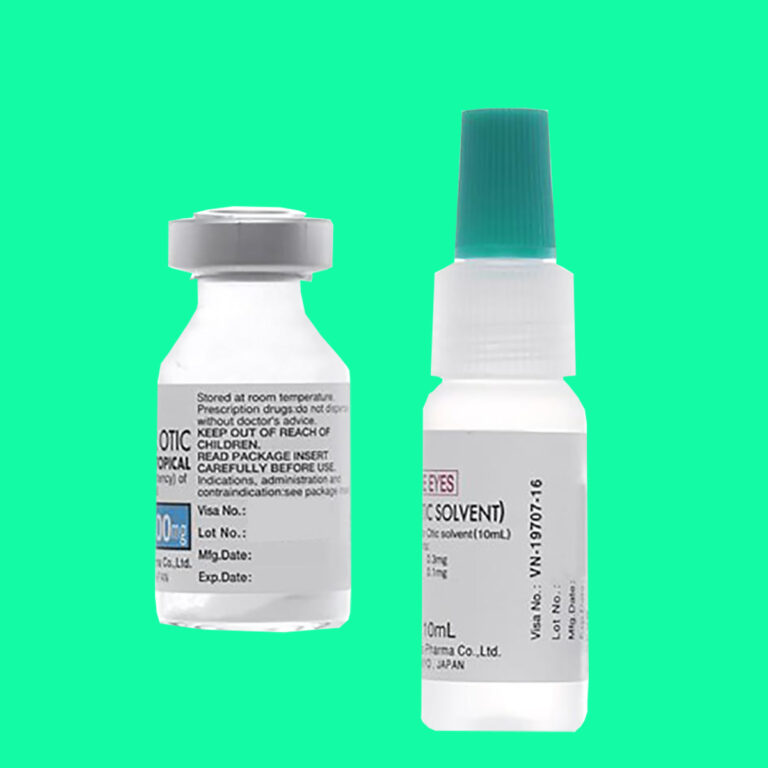 Thuốc Fosmicin-S For Otic Solvent nhỏ tai điều trị nhiễm khuẩn