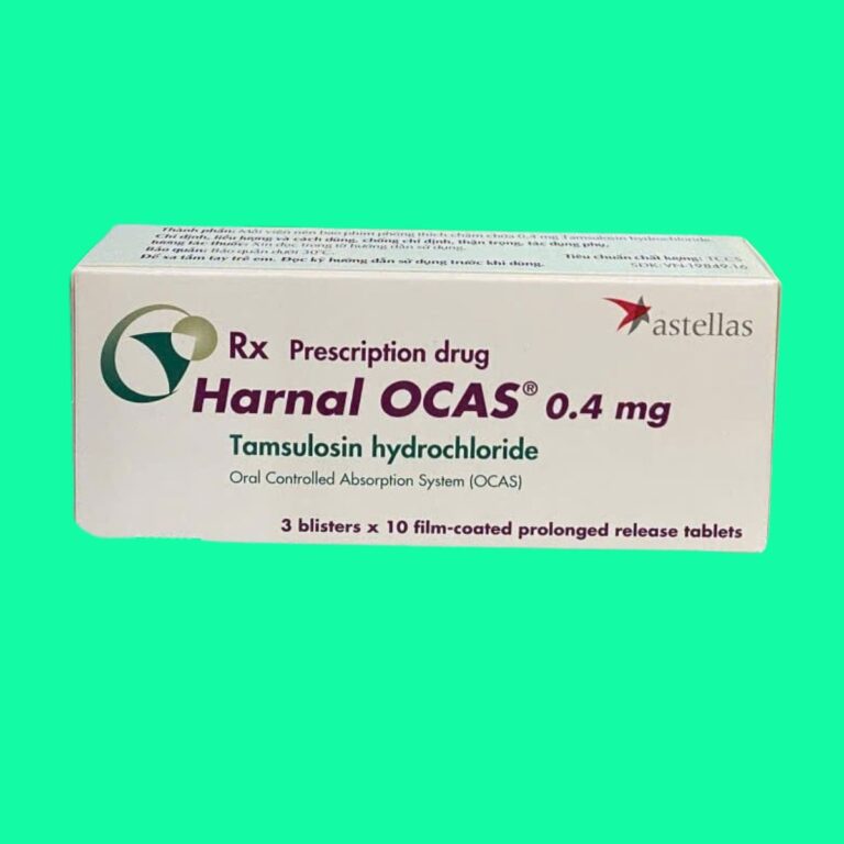 Thuốc Harnal OCAS 0.4mg trị phì đại tuyến tiền liệt - Dược sĩ Lưu Văn Hoàng
