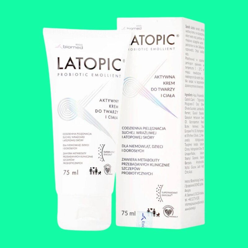 Latopic Probiotic Face and Body Cream: Dưỡng ẩm da toàn diện - Dược sĩ ...