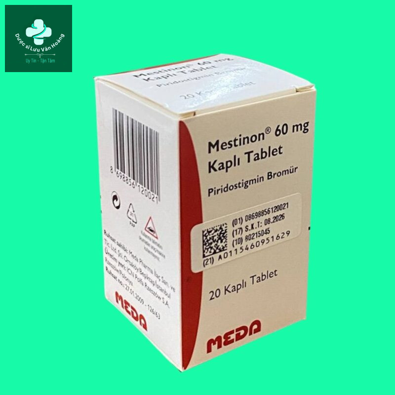 Thuốc Mestinon 60mg Kapli Tablet- Điều trị nhược cơ - Dược sĩ Lưu Văn Hoàng