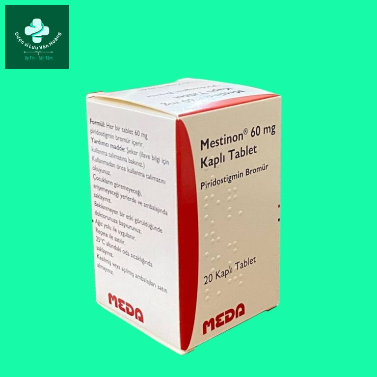 Thuốc Mestinon 60mg Kapli Tablet- Điều trị nhược cơ - Dược sĩ Lưu Văn Hoàng