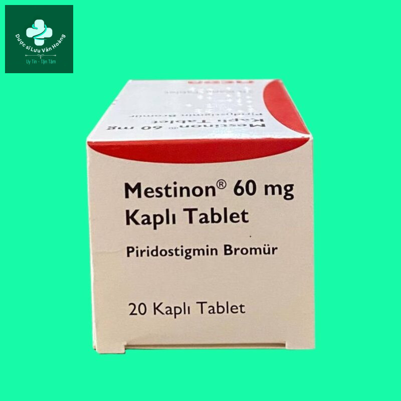 Thuốc Mestinon 60mg Kapli Tablet- Điều trị nhược cơ - Dược sĩ Lưu Văn Hoàng