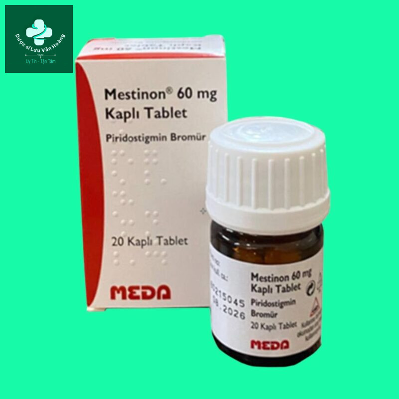 Thuốc Mestinon 60mg Kapli Tablet- Điều trị nhược cơ - Dược sĩ Lưu Văn Hoàng