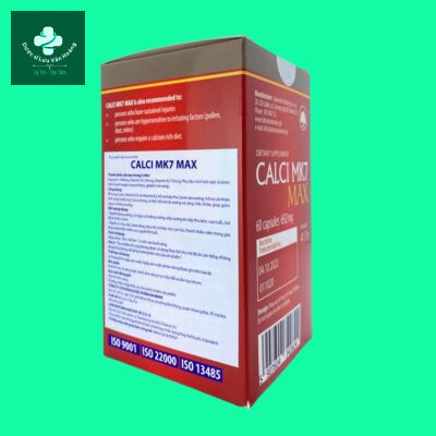 Thuốc Calci MK7 Max hỗ trợ điều trị loãng xương - Dược sĩ Lưu Văn Hoàng