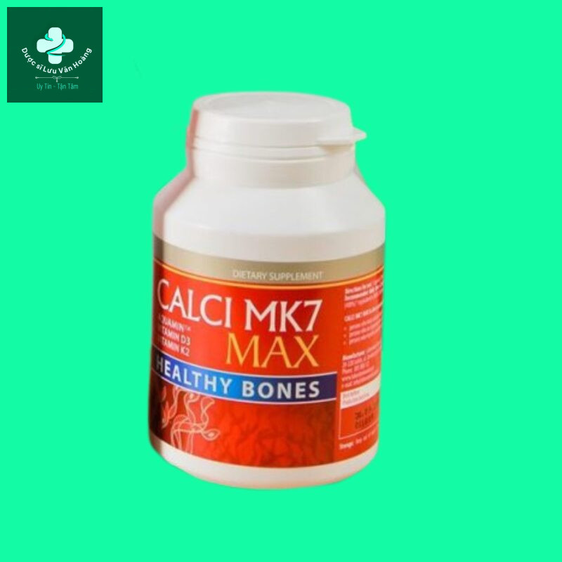 Thuốc Calci MK7 Max hỗ trợ điều trị loãng xương - Dược sĩ Lưu Văn Hoàng