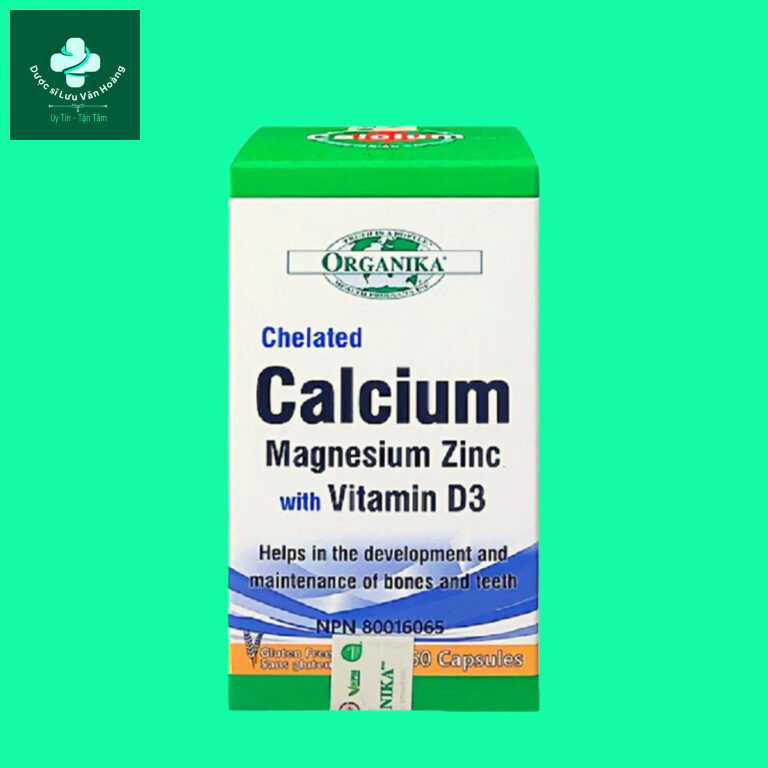 Thuốc Canxi D3 ORGANIKA Calcium Magnesium Zinc D3 - Giảm nguy cơ loãng ...