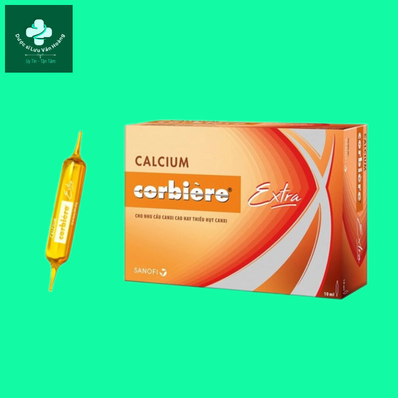 Thuốc Calcium Corbière Extra 10mg: Bổ sung Calci cho bà bầu và trẻ nhỏ ...