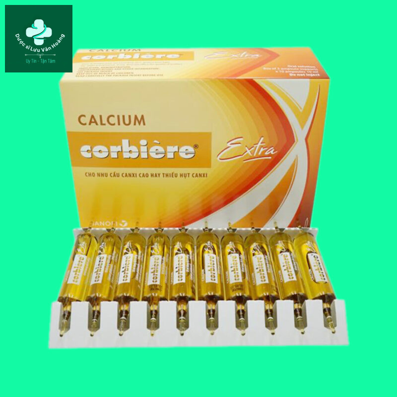 Thuốc Calcium Corbière Extra 10mg: Bổ sung Calci cho bà bầu và trẻ nhỏ ...