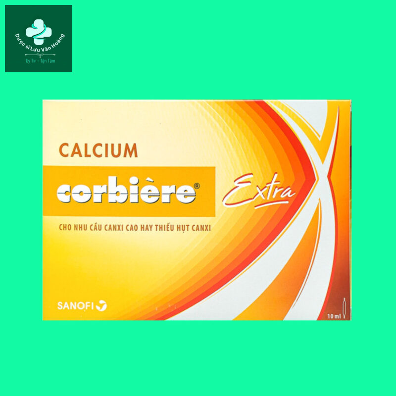 Thuốc Calcium Corbière Extra 10mg: Bổ sung Calci cho bà bầu và trẻ nhỏ ...