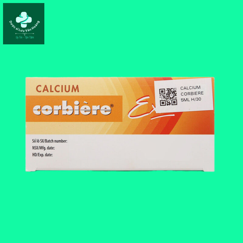 Thuốc Calcium Corbière Extra 10mg: Bổ sung Calci cho bà bầu và trẻ nhỏ ...