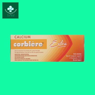 Thuốc Calcium Corbière Extra 10mg: Bổ sung Calci cho bà bầu và trẻ nhỏ ...