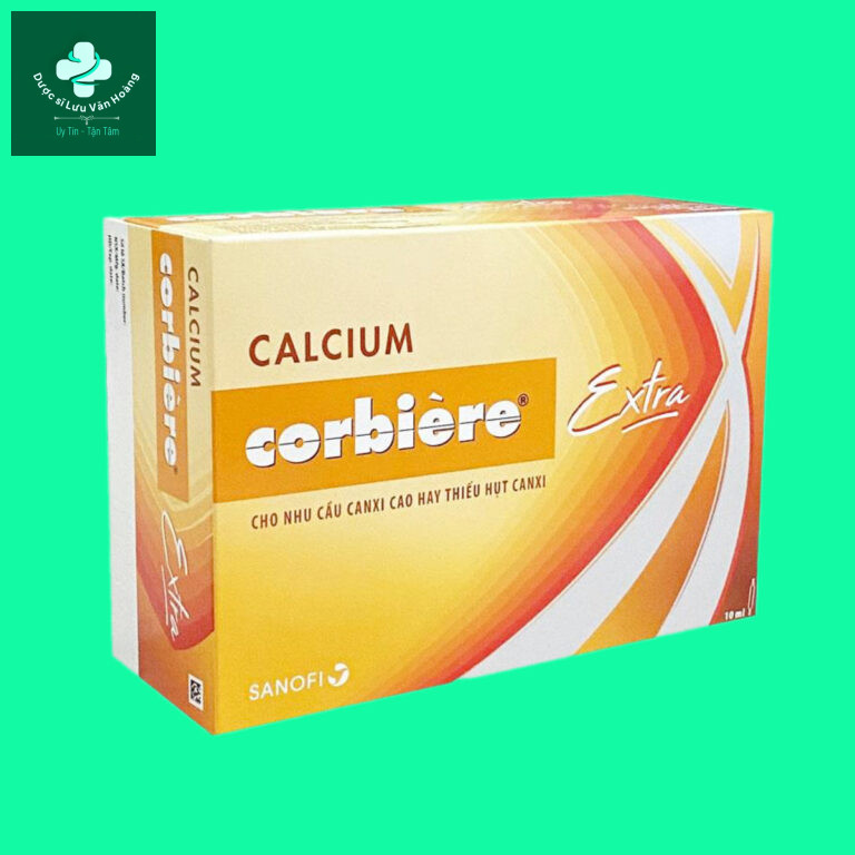 Thuốc Calcium Corbière Extra 10mg: Bổ sung Calci cho bà bầu và trẻ nhỏ ...