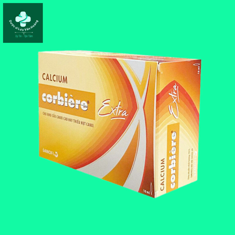 Thuốc Calcium Corbière Extra 10mg: Bổ sung Calci cho bà bầu và trẻ nhỏ ...