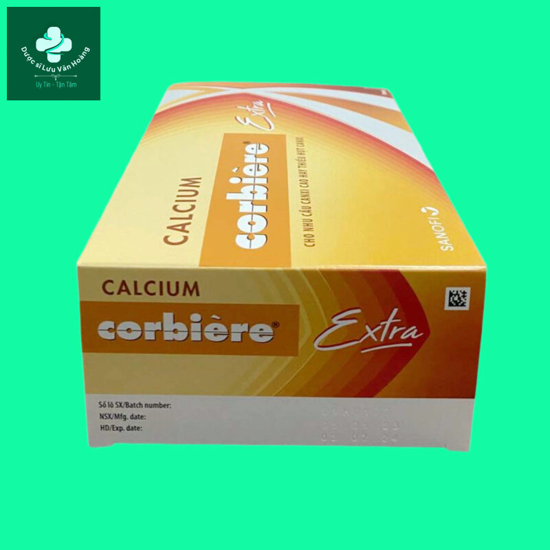 Thuốc Calcium Corbière Extra 10mg: Bổ sung Calci cho bà bầu và trẻ nhỏ ...