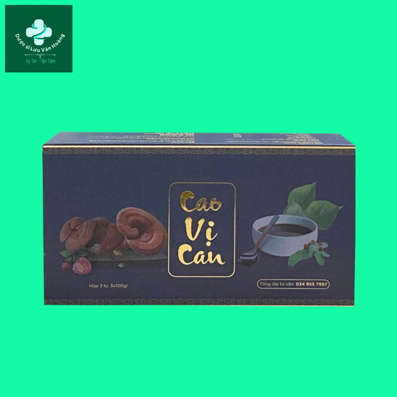 Thuốc Cao Vị Can - hỗ trợ giải độc gan, ngăn ngừa mụn nhọt