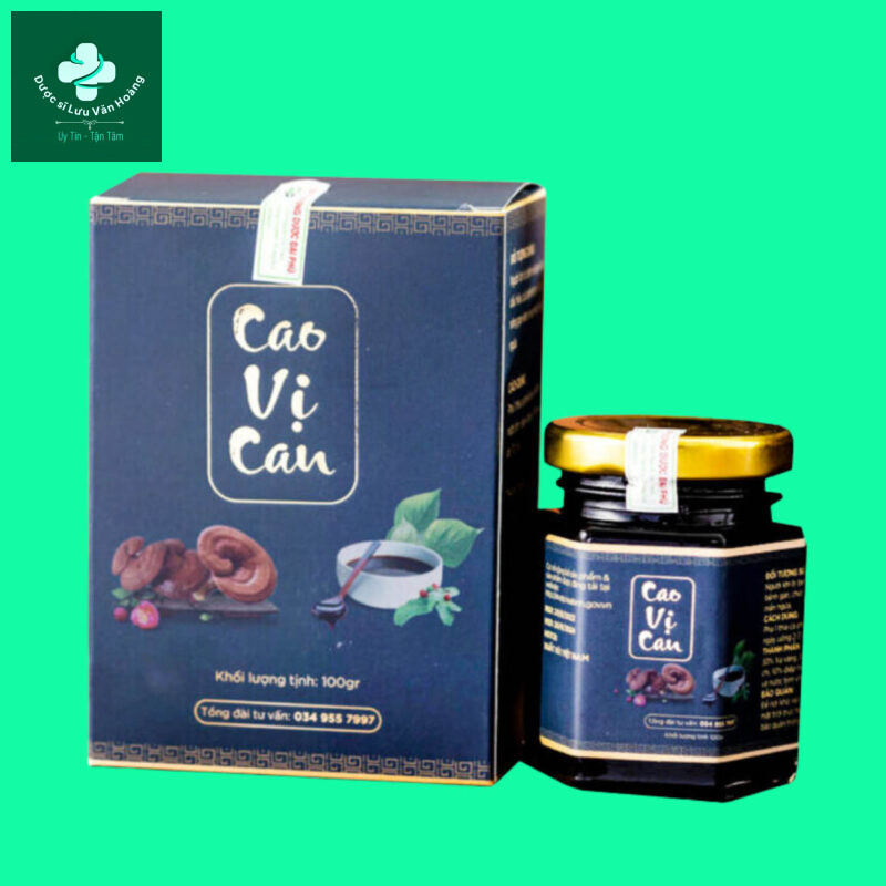 Thuốc Cao Vị Can - hỗ trợ giải độc gan, ngăn ngừa mụn nhọt