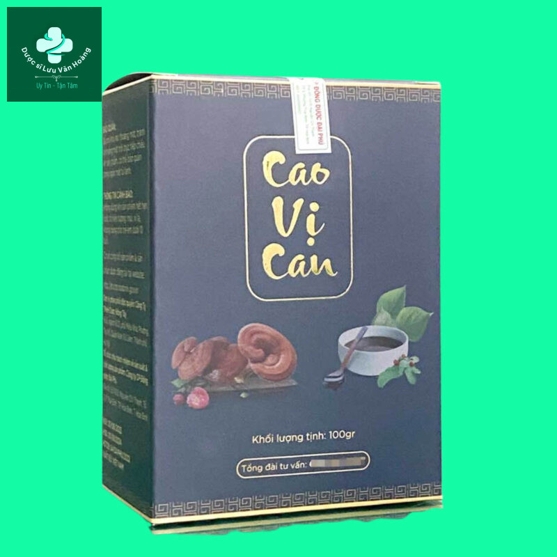 Thuốc Cao Vị Can - hỗ trợ giải độc gan, ngăn ngừa mụn nhọt