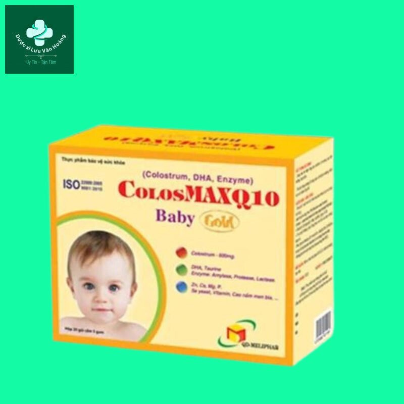 Cốm ColosMax Q10 Baby - Giúp tăng cường sức đề kháng cho trẻ