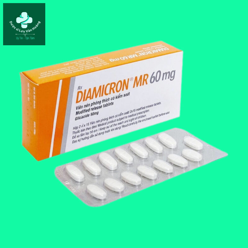 Thuốc Diamicron MR 60mg: Thuốc điều trị tiểu đường tuýp II - Dược sĩ ...