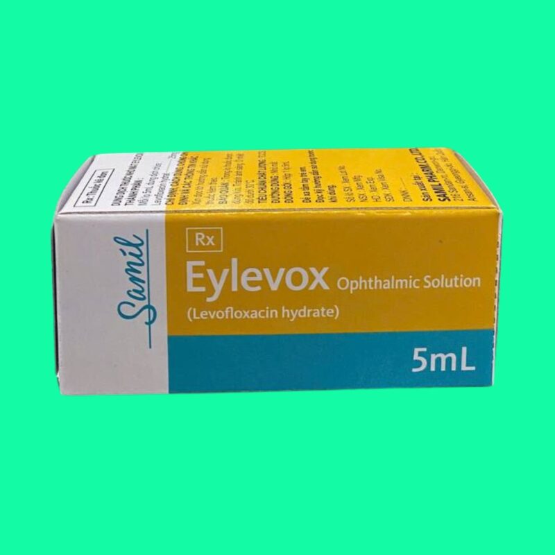 Eylevox Ophthalmic Drops 5ml: Điều trị nhiễm khuẩn ở mắt - Dược sĩ Lưu ...