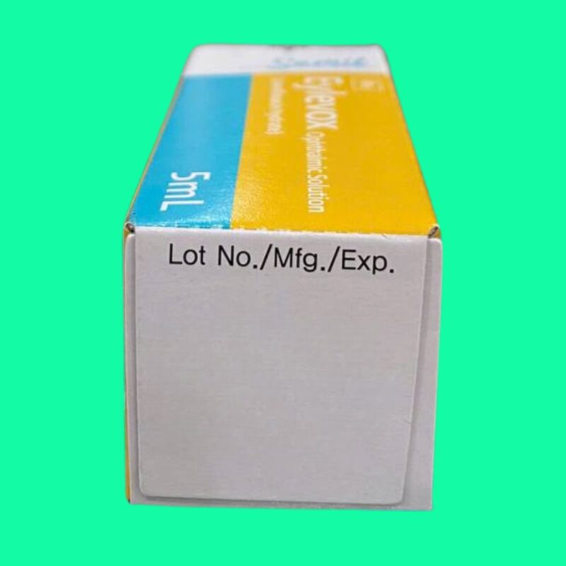 Eylevox Ophthalmic Drops 5ml: Điều trị nhiễm khuẩn ở mắt - Dược sĩ Lưu ...