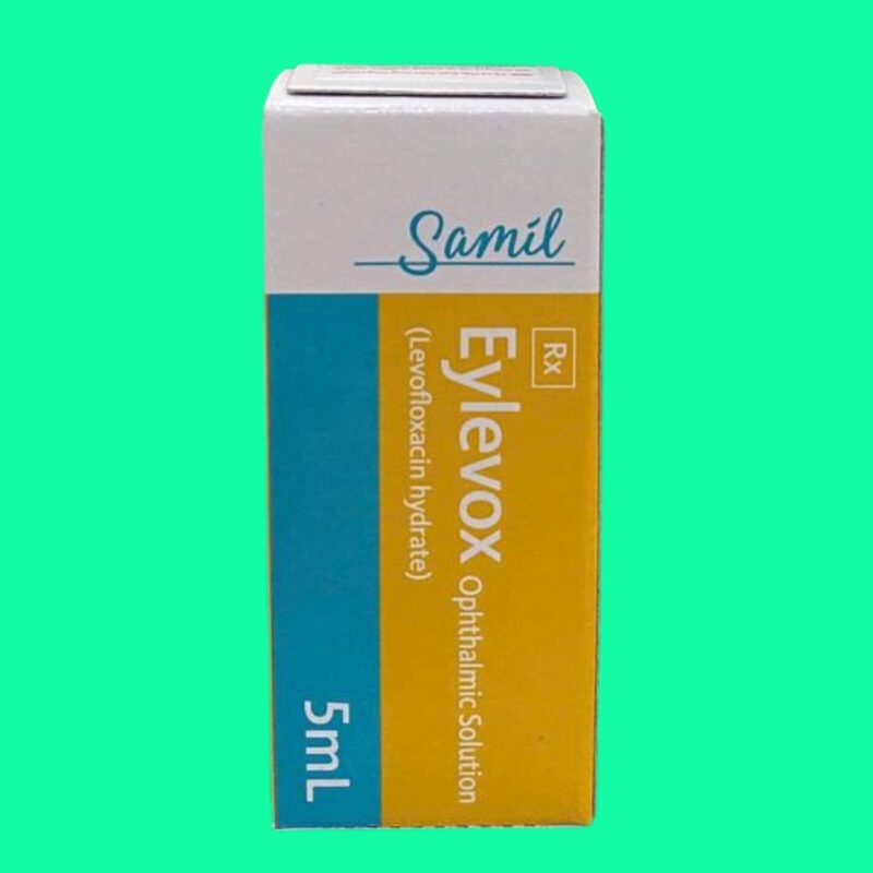 Eylevox Ophthalmic Drops 5ml: Điều trị nhiễm khuẩn ở mắt - Dược sĩ Lưu ...