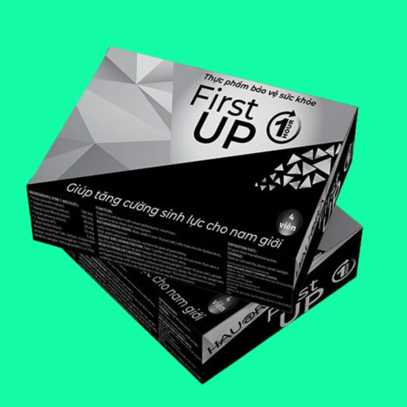 First Up 1 Hour Thuốc Viên ngậm First Up 1 Hour tăng cường sinh lực nam ...