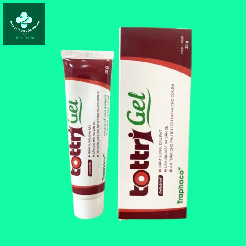 Tottri Gel Traphaco hỗ trợ điều trị bệnh trĩ - Dược sĩ Lưu Văn Hoàng