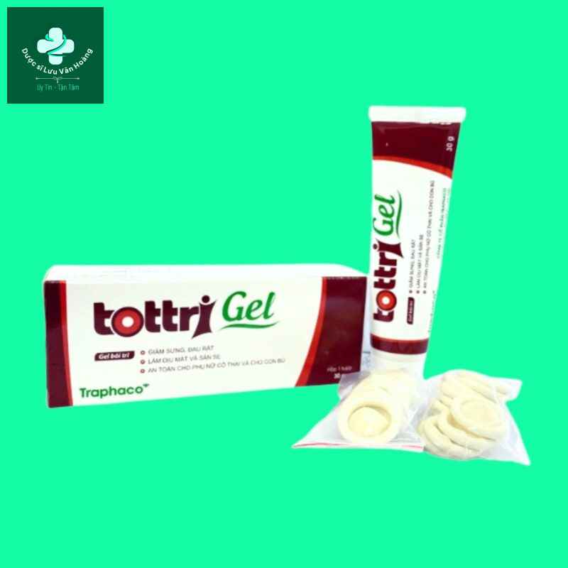 Tottri Gel Traphaco hỗ trợ điều trị bệnh trĩ - Dược sĩ Lưu Văn Hoàng