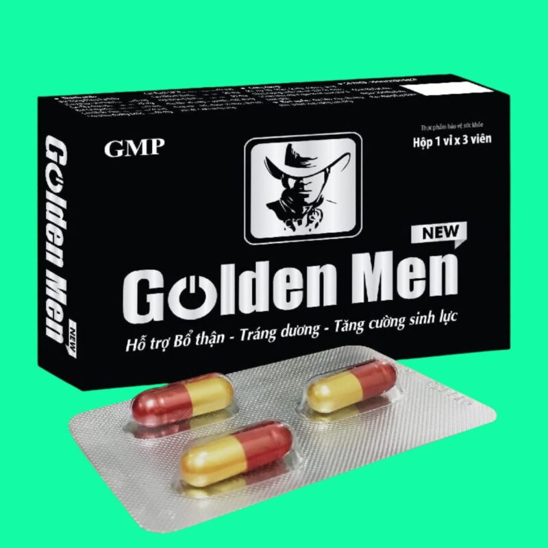Golden Men New Thuốc Golden Men New hỗ trợ tăng cường sinh lý nam ...