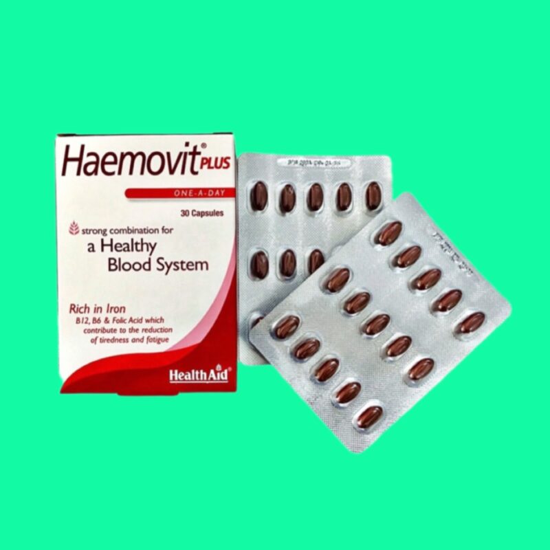 Haemovit Plus: Viên uống bổ sung sắt và dự phòng thiếu máu - Dược sĩ ...