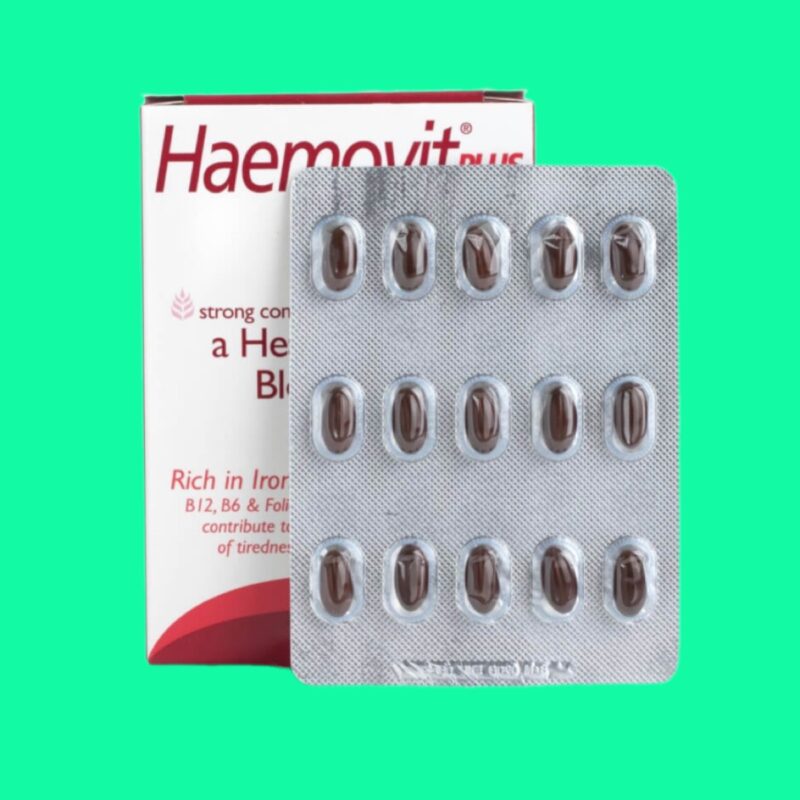 Haemovit Plus: Viên uống bổ sung sắt và dự phòng thiếu máu - Dược sĩ ...
