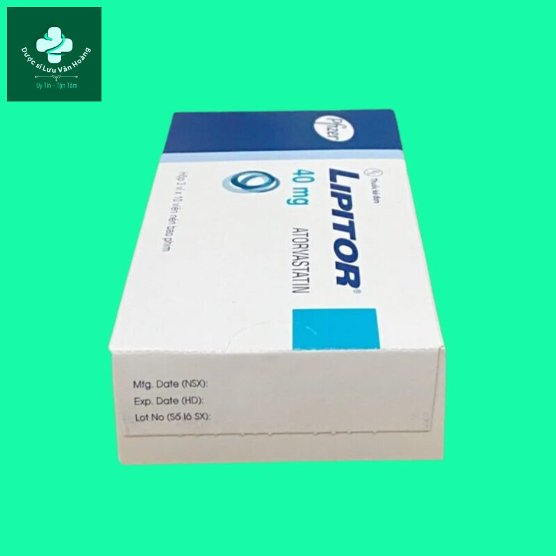 Thuốc Lipitor 40mg - điều trị rối loạn mỡ máu - Dược sĩ Lưu Văn Hoàng