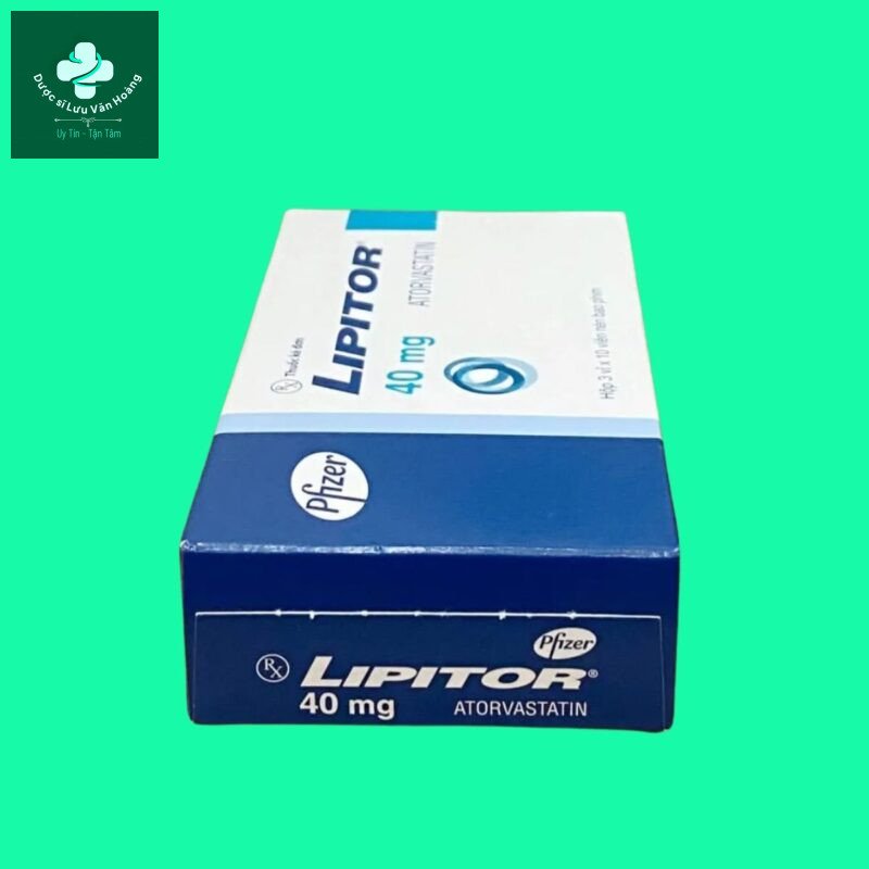 Thuốc Lipitor 40mg - điều trị rối loạn mỡ máu - Dược sĩ Lưu Văn Hoàng