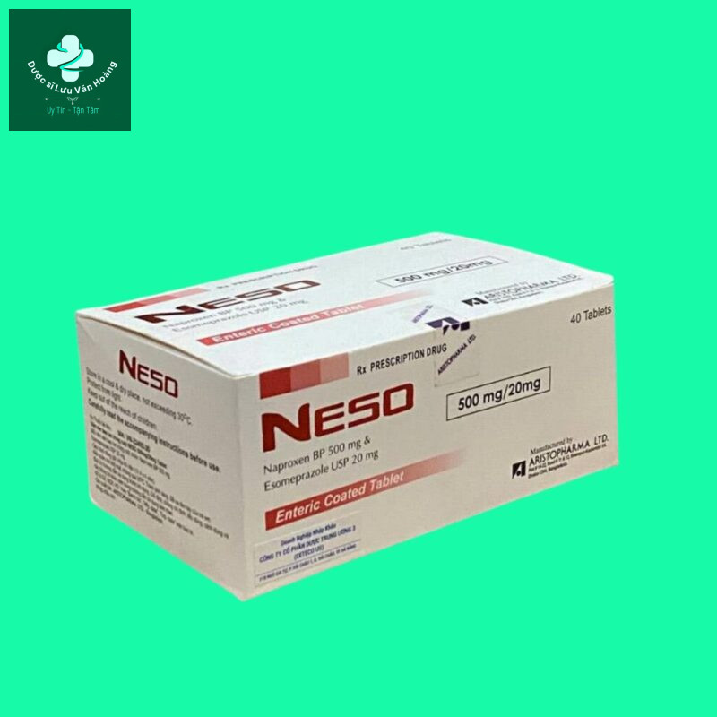 Thuốc Neso 500mg/20mg - giảm đau xương khớp - Dược sĩ Lưu Văn Hoàng