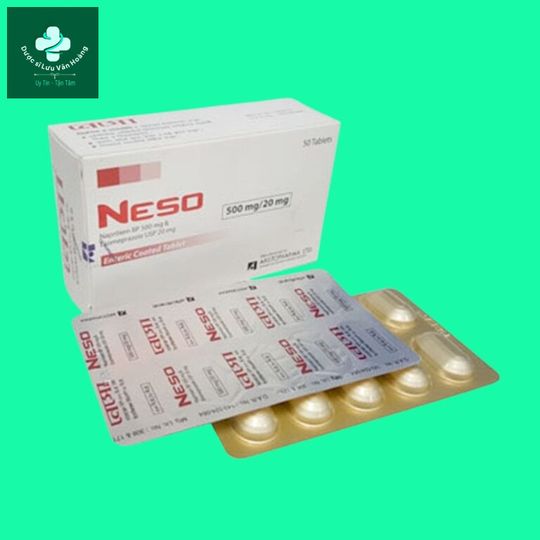 Thuốc Neso 500mg/20mg - giảm đau xương khớp - Dược sĩ Lưu Văn Hoàng