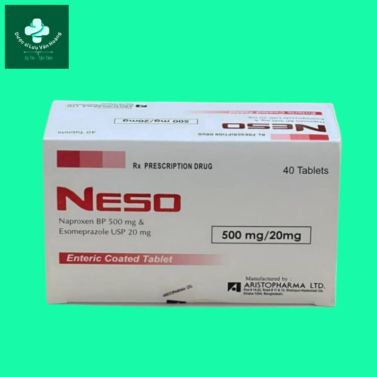 Thuốc Neso 500mg/20mg - giảm đau xương khớp - Dược sĩ Lưu Văn Hoàng