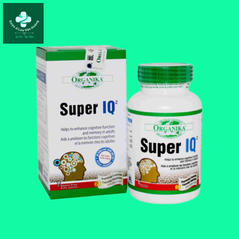 Organika Super IQ: Viên uống cải thiện trí nhớ và tăng cường nhận thức ...