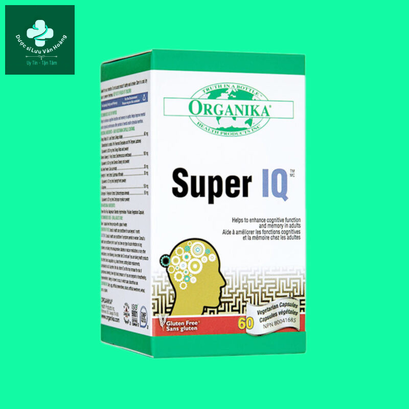 Organika Super IQ: Viên uống cải thiện trí nhớ và tăng cường nhận thức ...