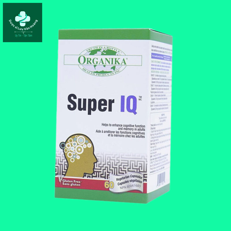 Organika Super IQ: Viên uống cải thiện trí nhớ và tăng cường nhận thức ...