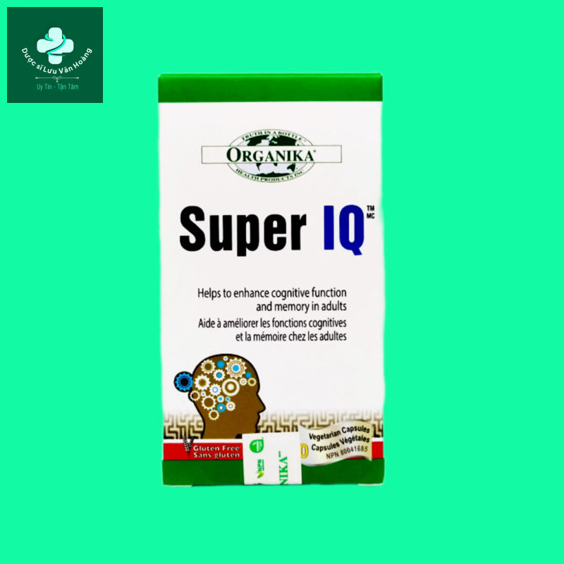 Organika Super IQ: Viên uống cải thiện trí nhớ và tăng cường nhận thức ...