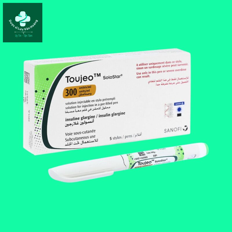 Thuốc Toujeo Solostar 300UI/ml điều trị đái tháo đường - Dược sĩ Lưu ...