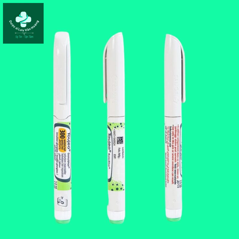 Thuốc Toujeo Solostar 300UI/ml điều trị đái tháo đường - Dược sĩ Lưu ...