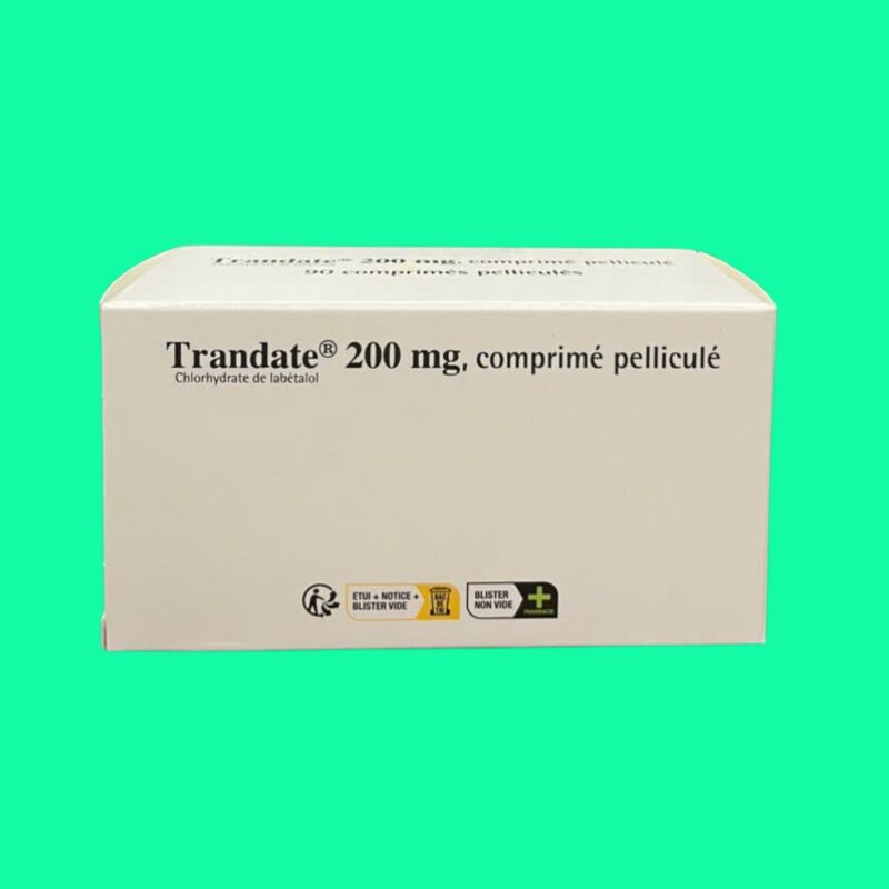Thuốc Trandate 200mg điều trị tăng huyết áp - Dược sĩ Lưu Văn Hoàng